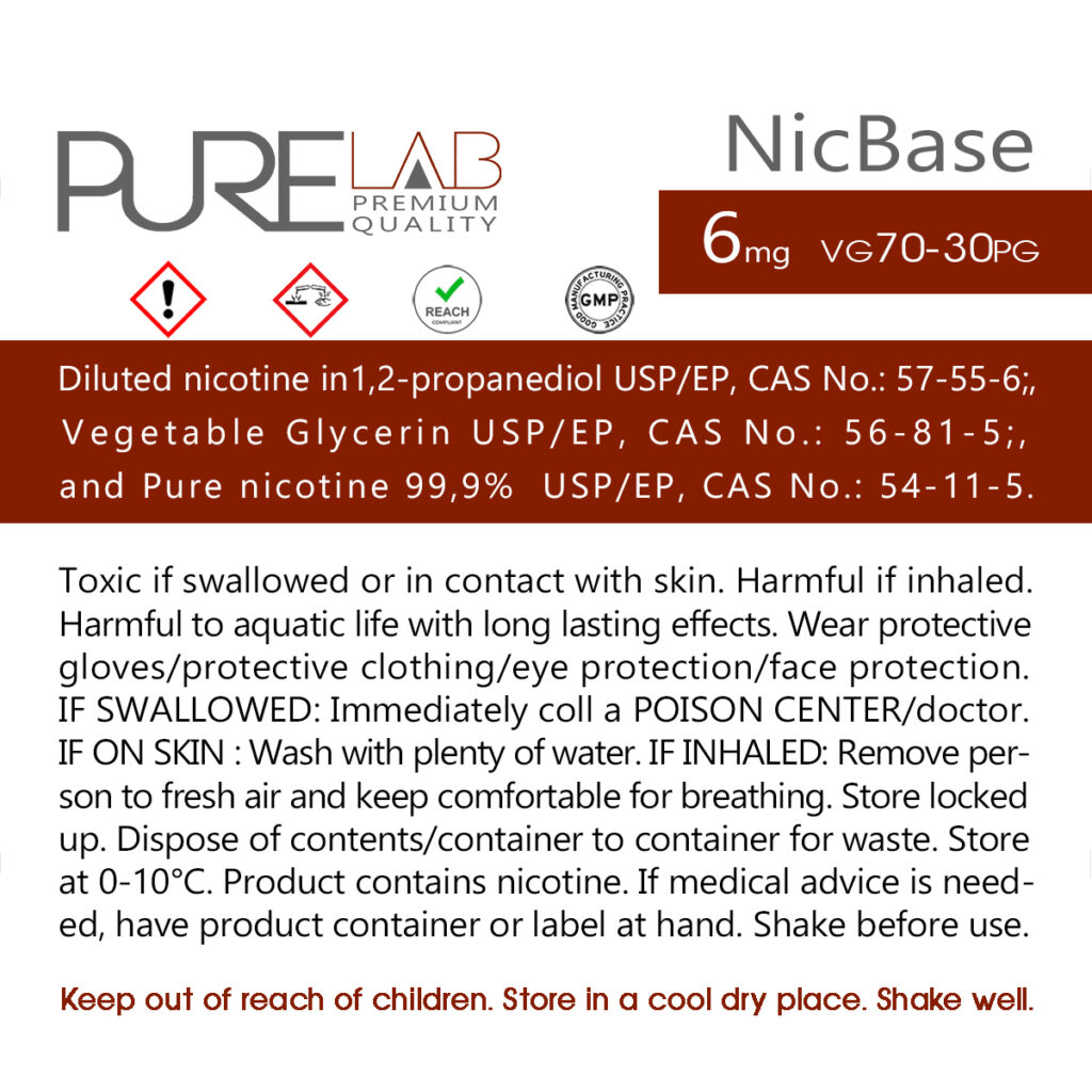 Pure Nic Bases – Pure Lab